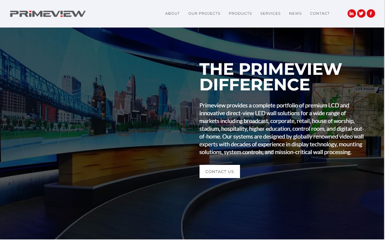 Primeview Global Launches New Website - Primeview Global