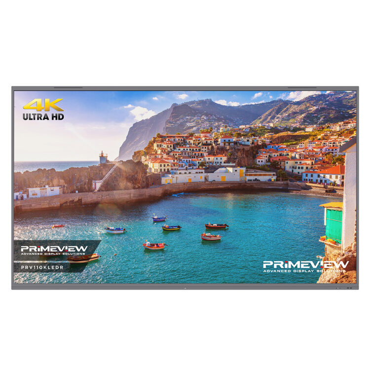 4K Displays | 110" LCD - Primeview Global