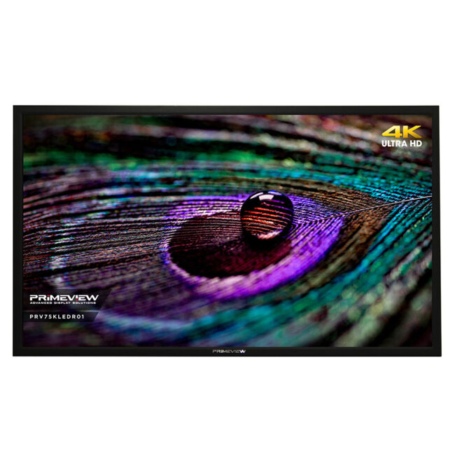 4K Displays | 110" LCD - Primeview Global