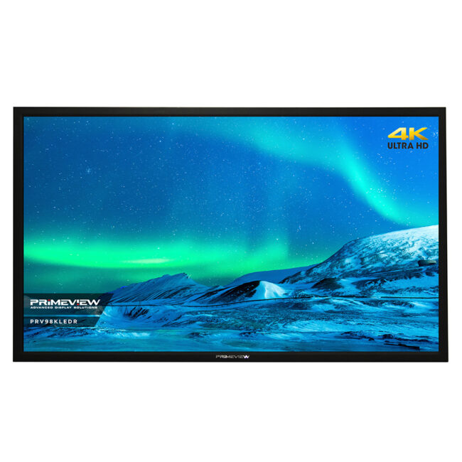 4K Displays | 110" LCD - Primeview Global