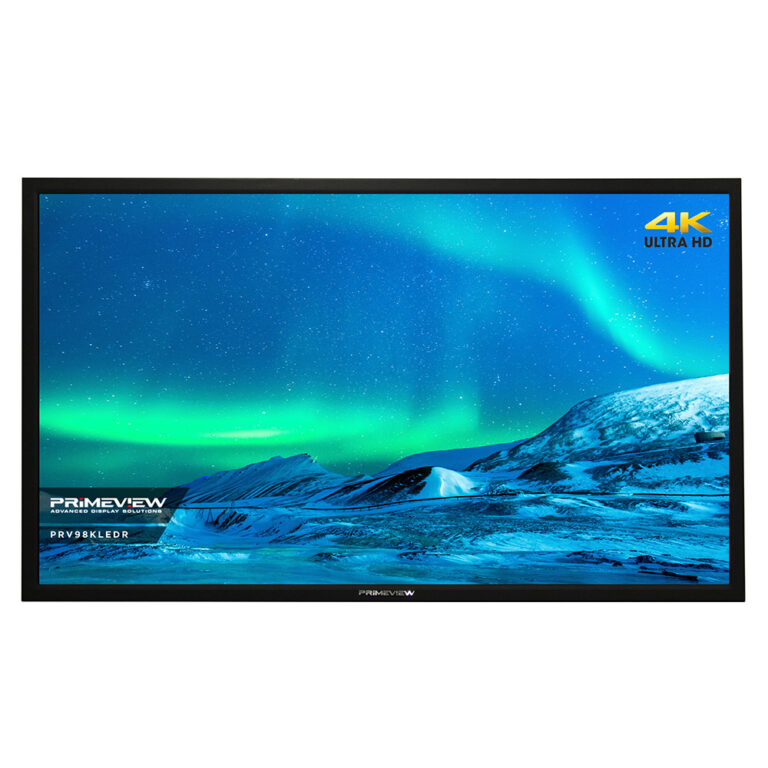 4K Displays | 110" LCD - Primeview Global