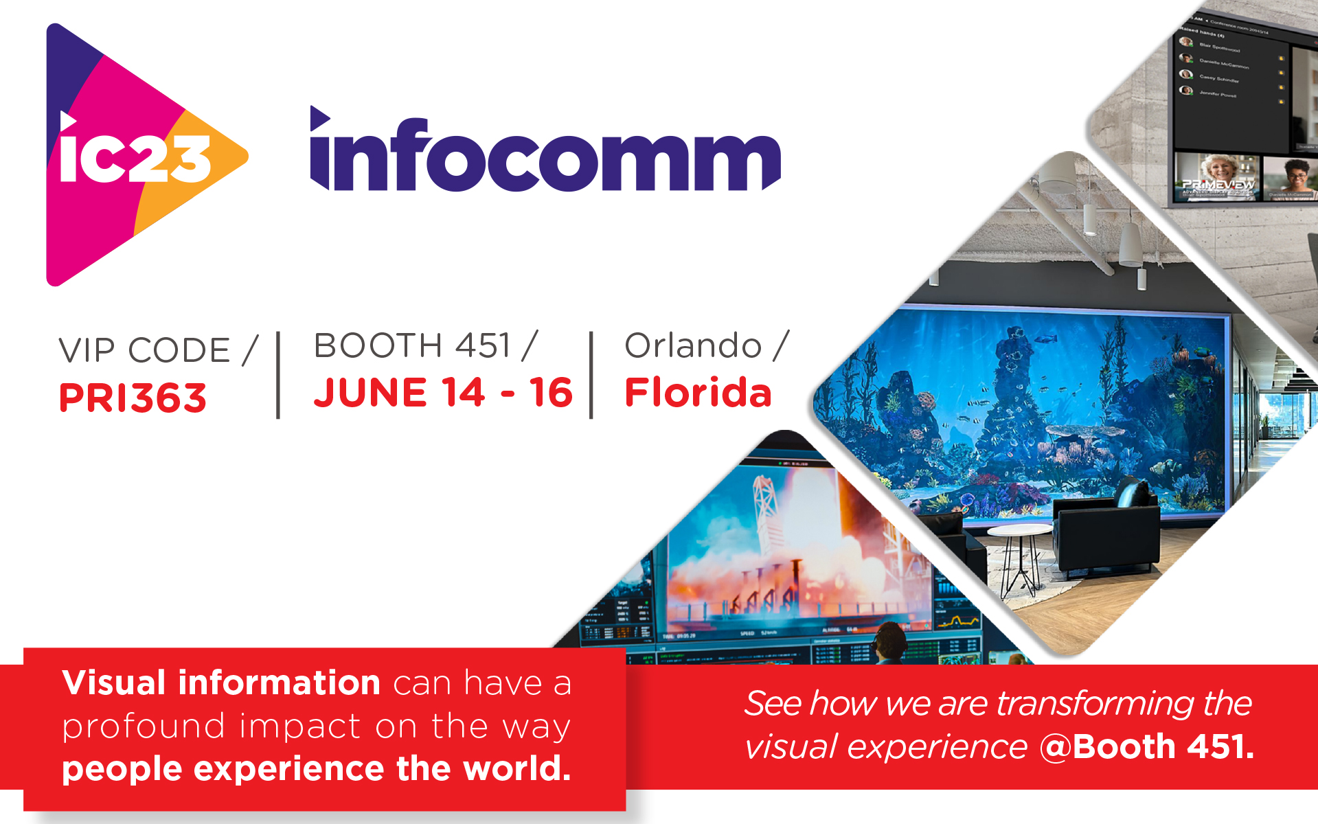 Primeview Announced Product & Service Lineup for InfoComm 2023 - Primeview Global