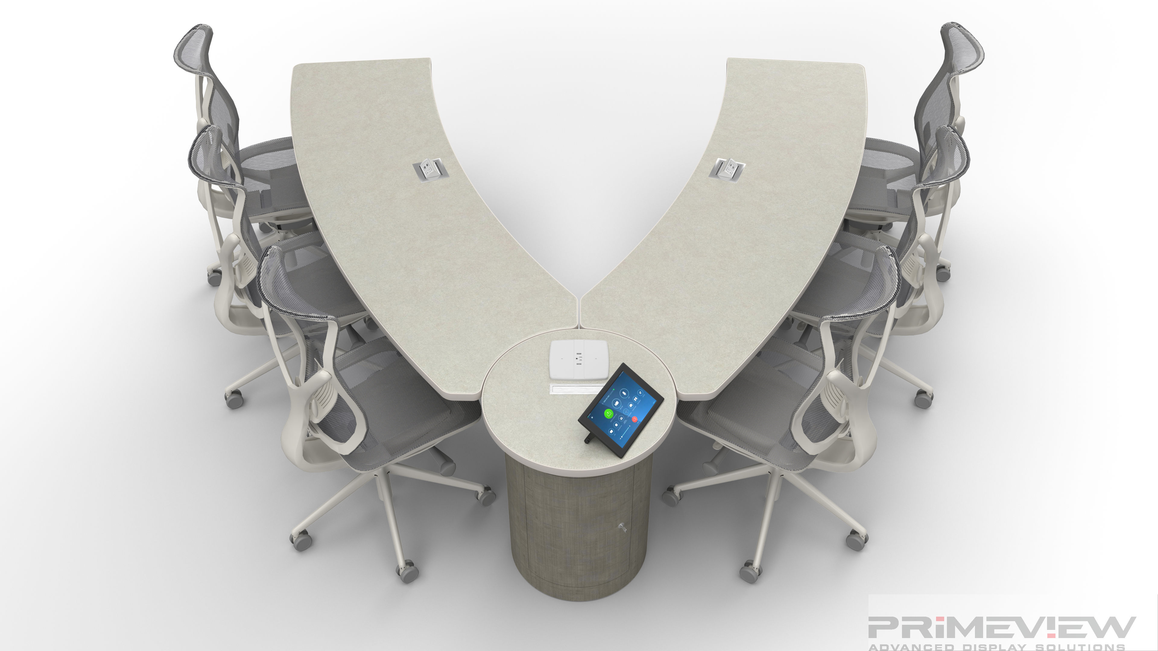 Omnirax and Primeview Unveil Next Generation of Hybrid Meeting Tables ...